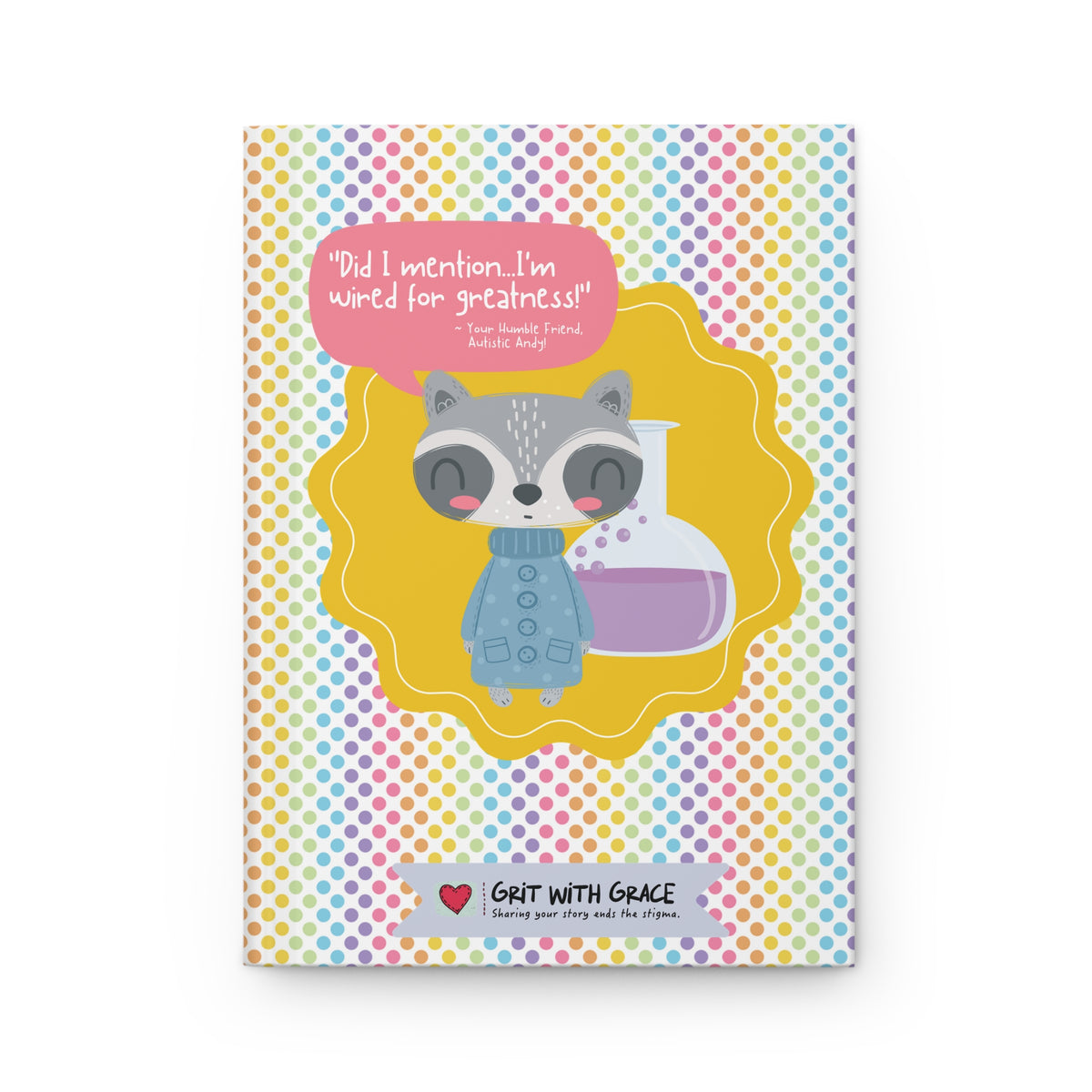 Autistic Andy's Vibrant Journey Journal – Grit with Grace LLC